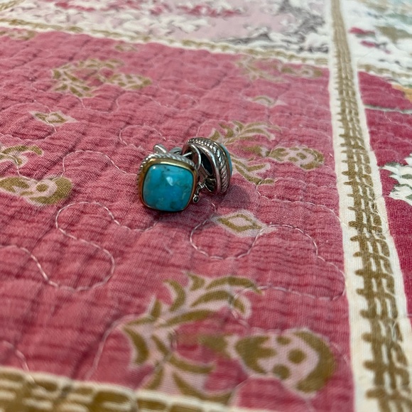 Jewelry | Turquoise Earrings In Sterling Silver | Poshmark